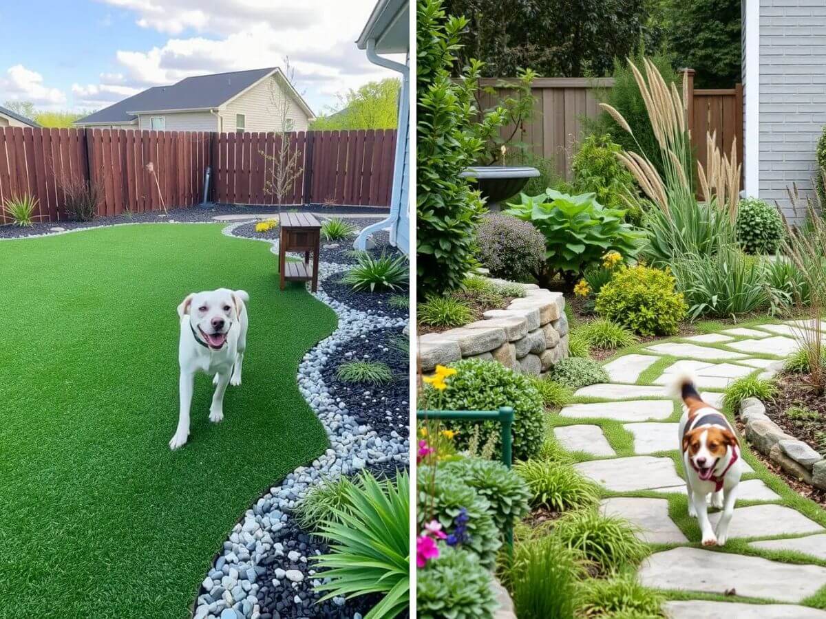 23 Backyard Landscaping for Dogs Creative Ideas