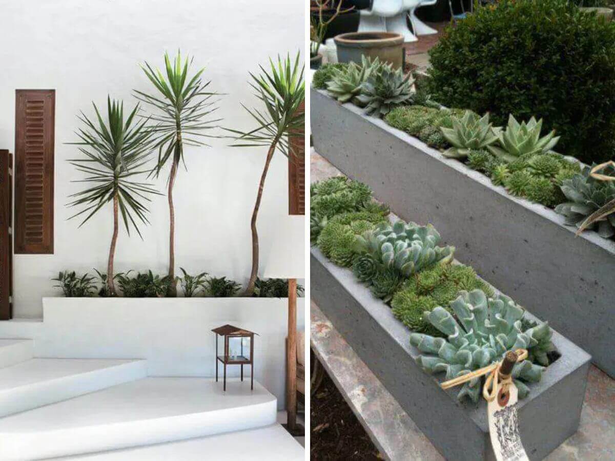 41 Modern Planter Box Ideas for Your Backyard Designs